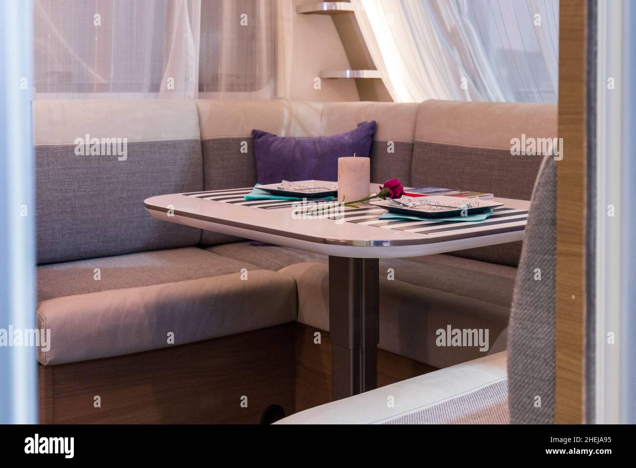 Luxury caravan inside hi-res stock photography and images - Alamy