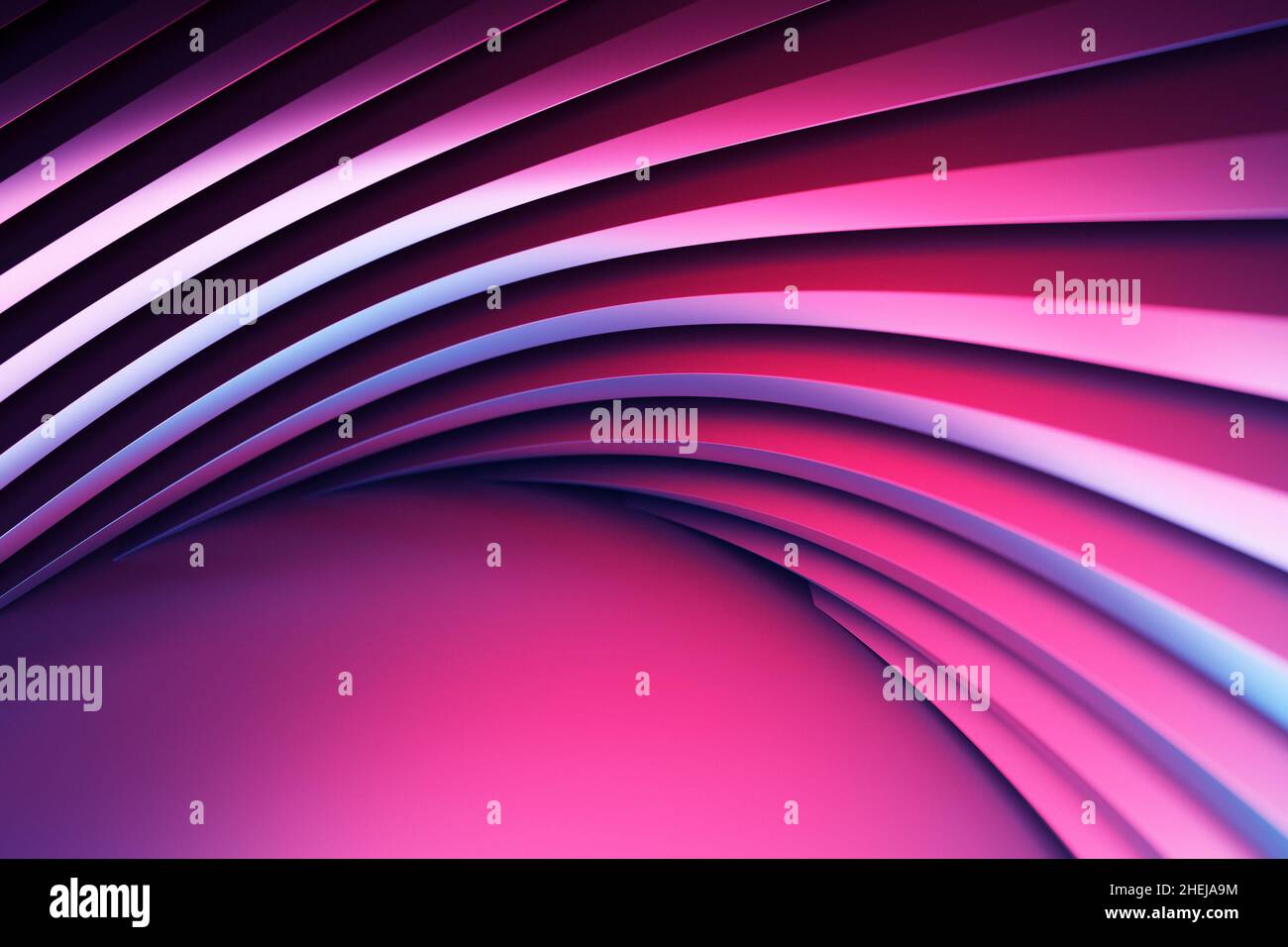 3d illustration of a classic pink abstract gradient background with ...