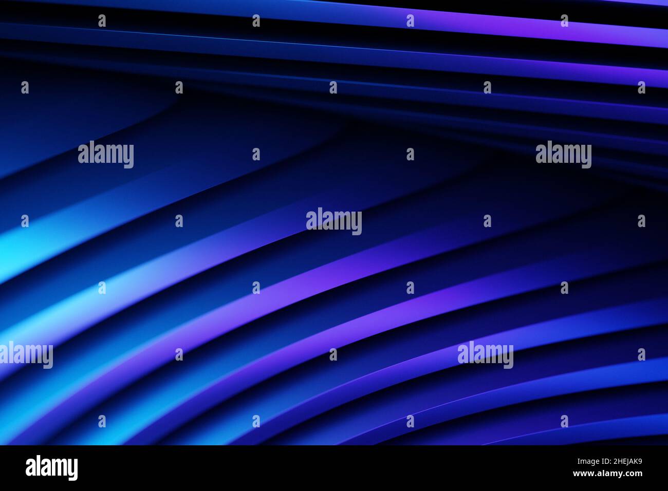 3d illustration of a classic blue abstract gradient background with ...