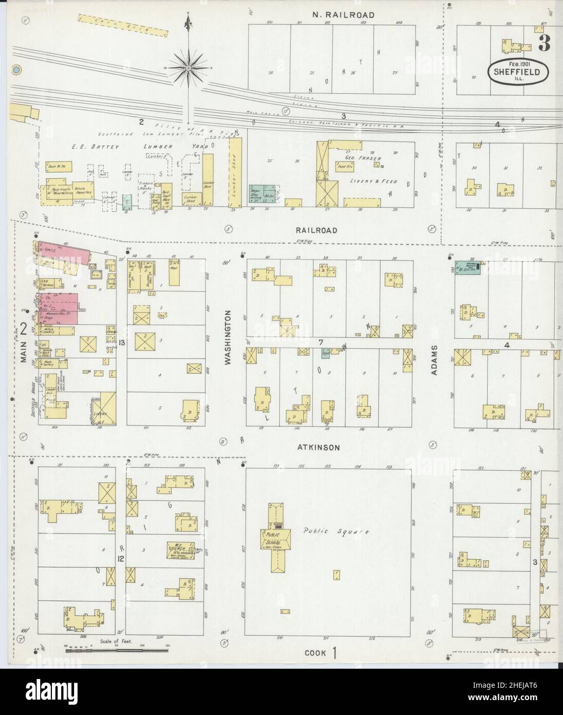 Map of sheffield hi-res stock photography and images - Alamy