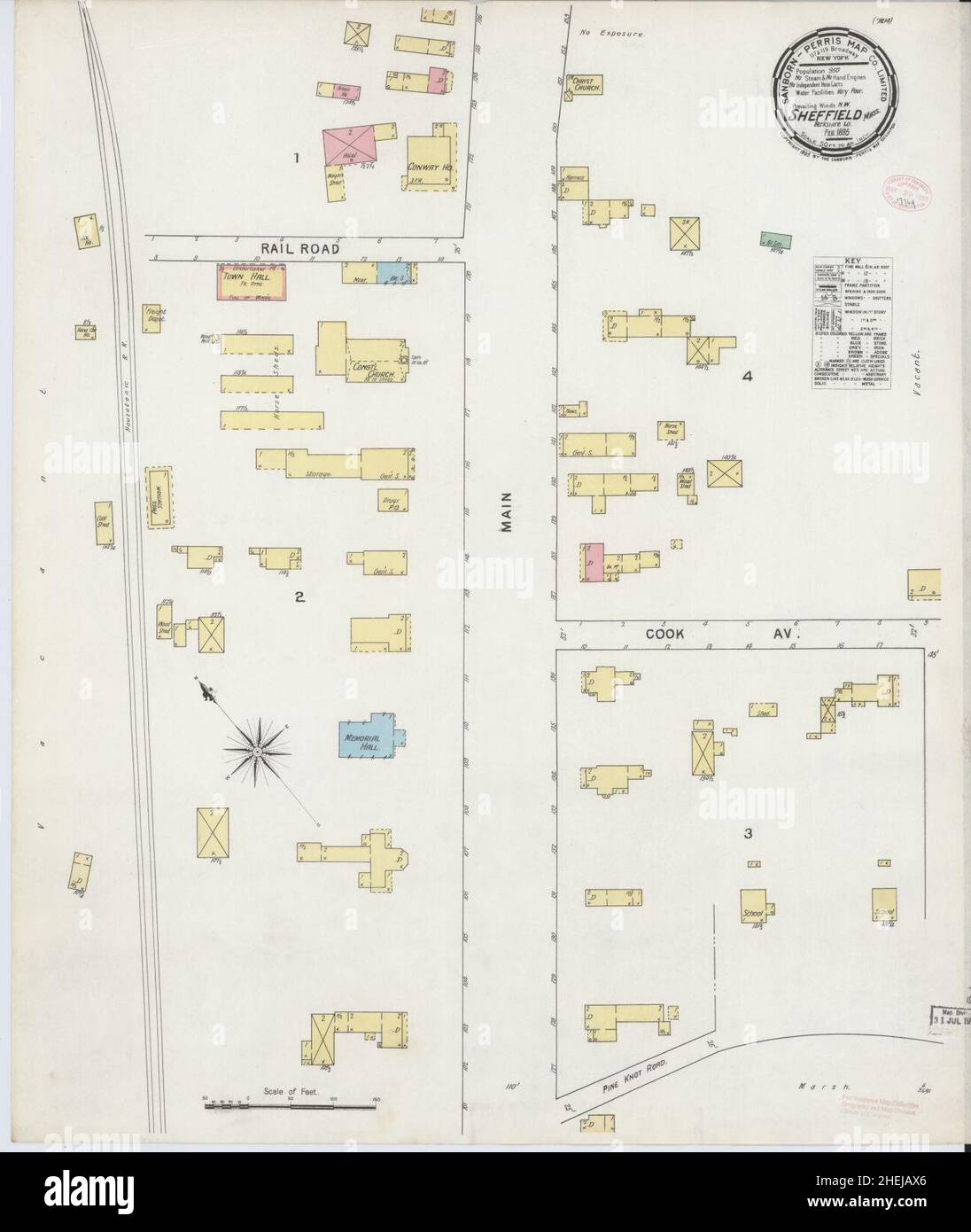 Map of sheffield hi-res stock photography and images - Alamy
