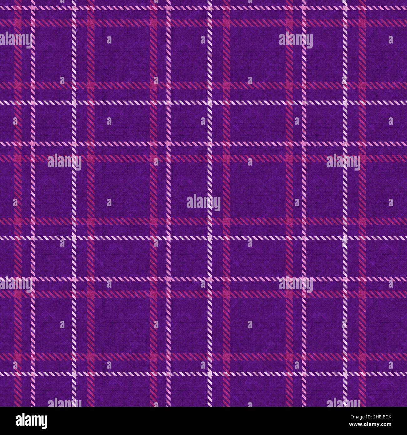 Bright pink summer woven plaid texture. Seamless woollen feminine style ...
