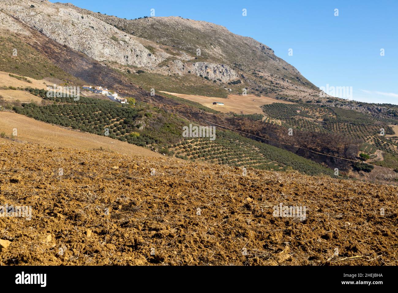 Small hamlet of Carrion, near Periana, Axarquía, Andalusia, Spain at ...