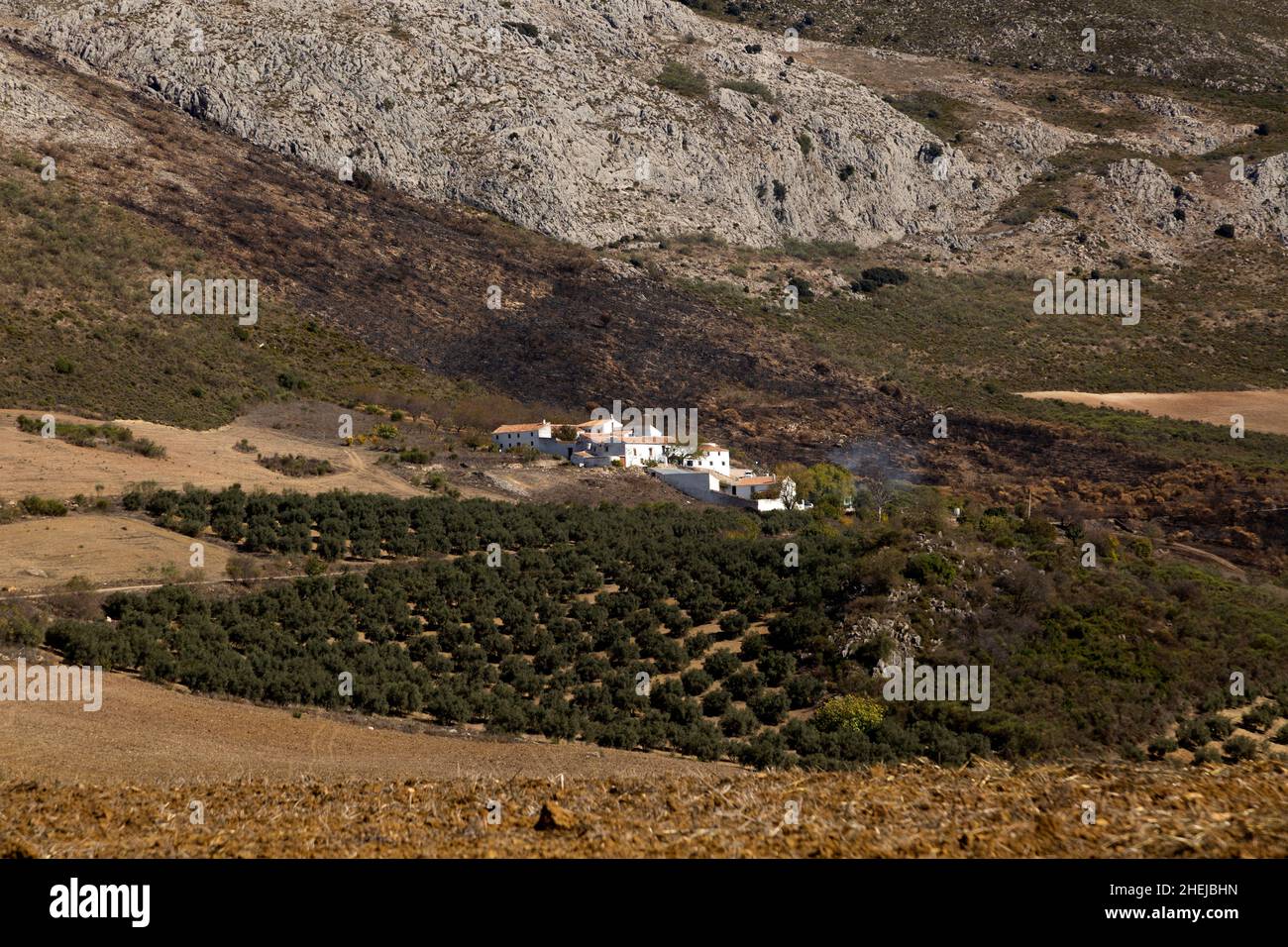 Small hamlet of Carrion, near Periana, Axarquía, Andalusia, Spain at ...