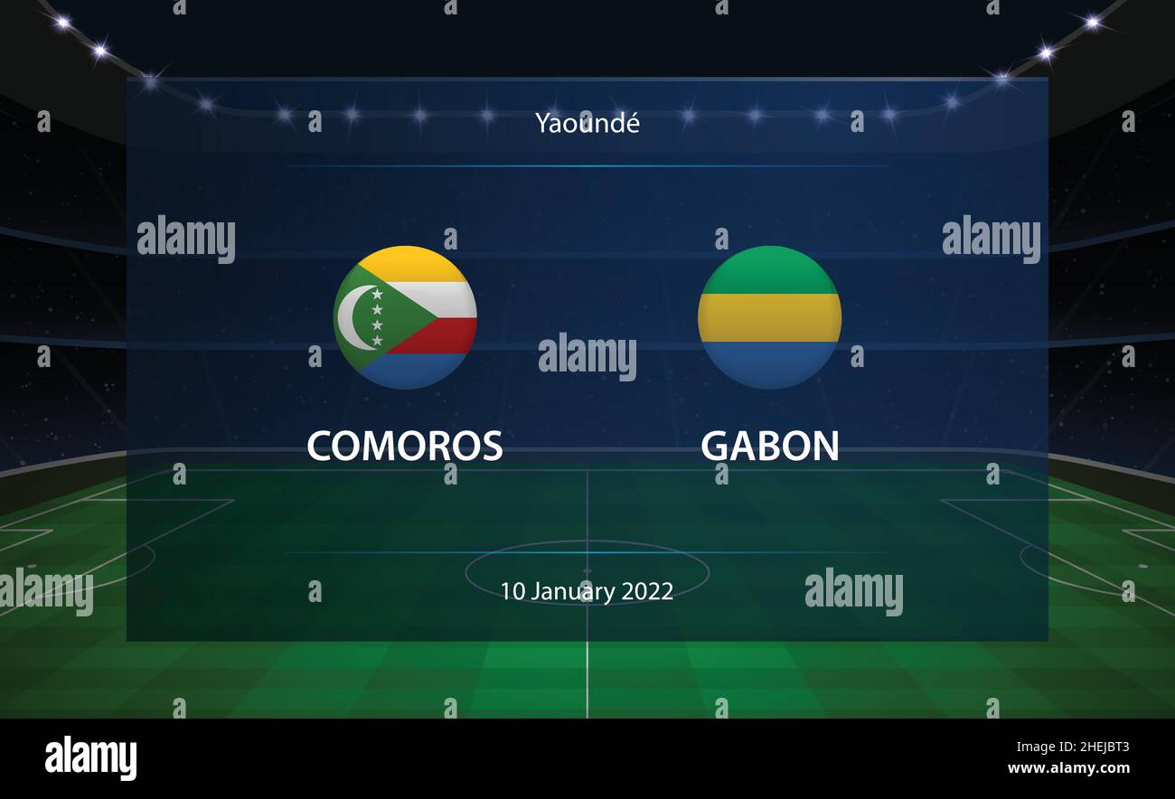 Gabon vs comoros Stock Vector Images - Alamy