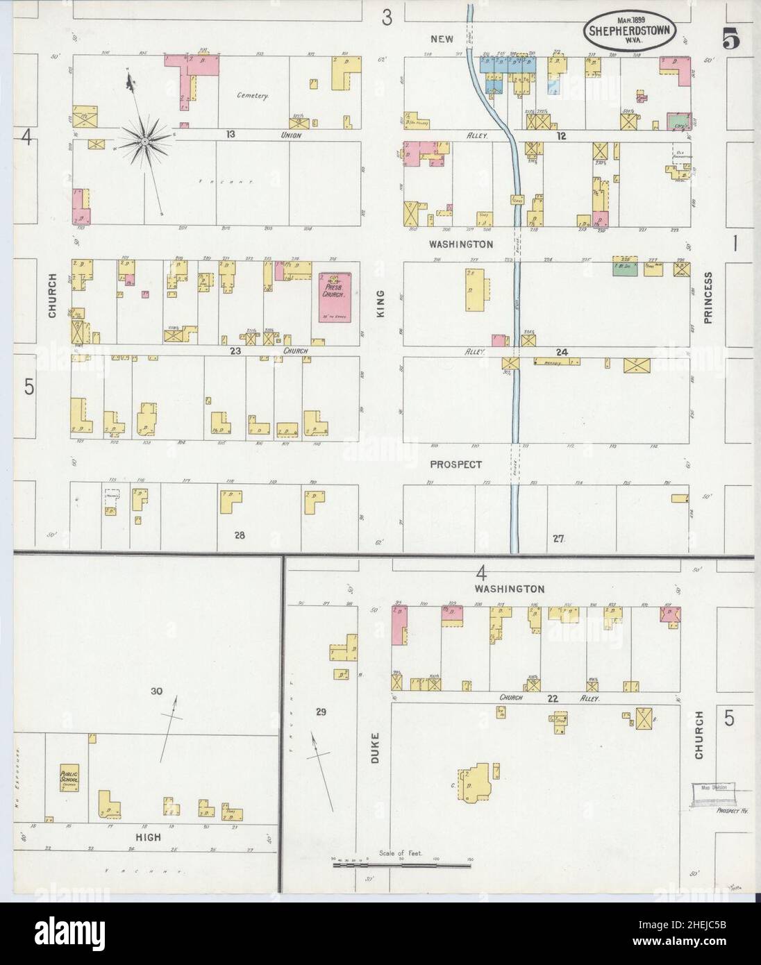 Map of shepherdstown hi-res stock photography and images - Alamy