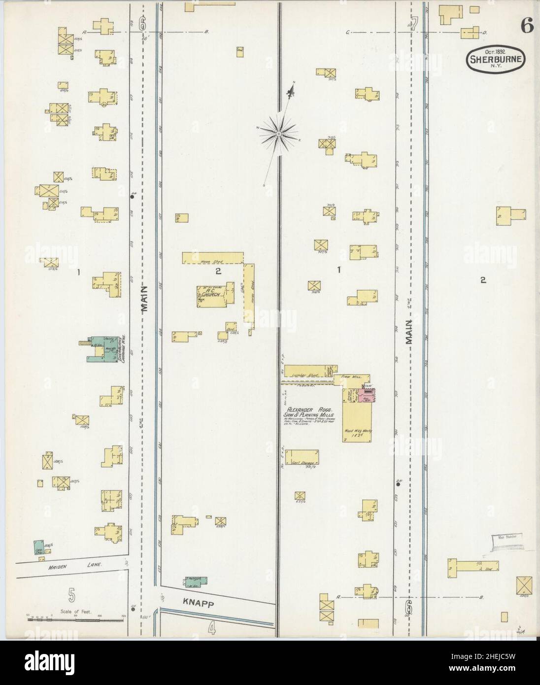 Sherburne county map hi-res stock photography and images - Alamy