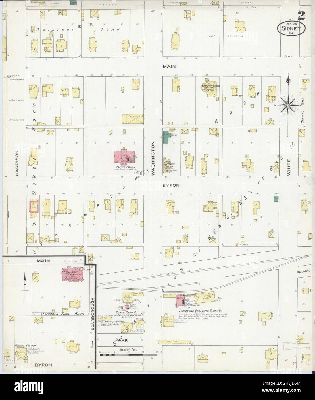 Sidney map hi-res stock photography and images - Alamy