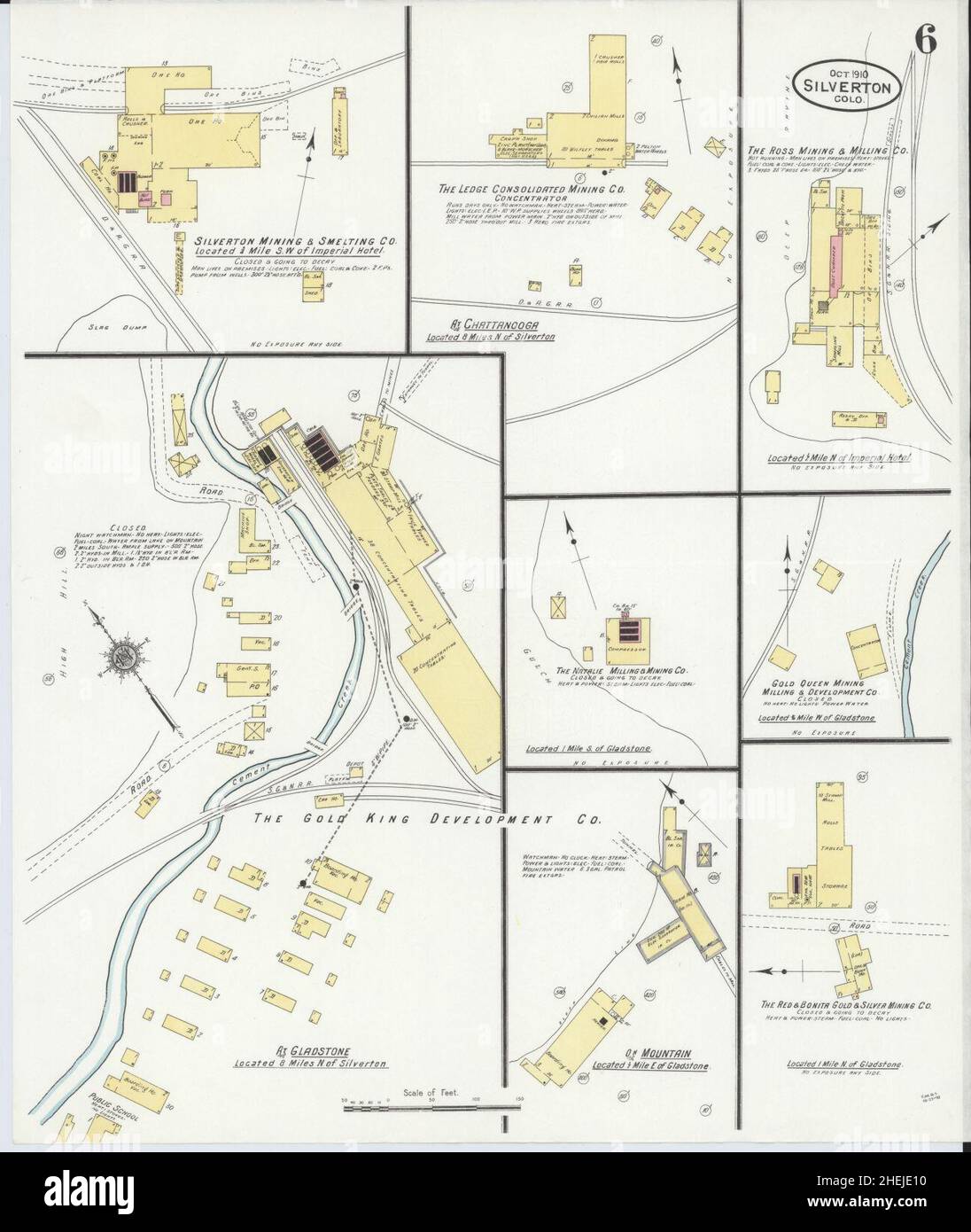 Sanborn Fire Insurance Map from Silverton, San Juan County, Colorado ...