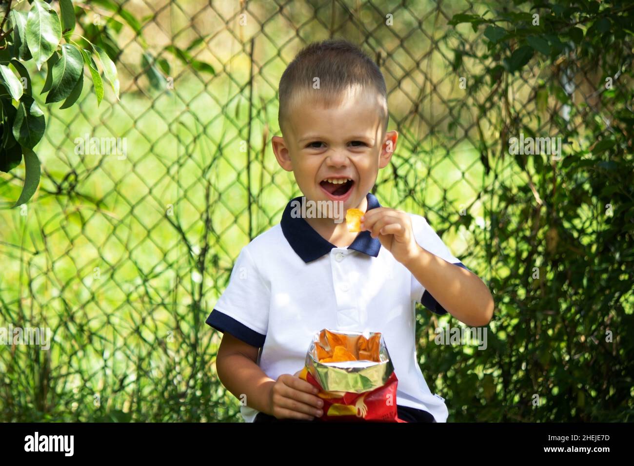 Fat baby crisps hi-res stock photography and images - Alamy