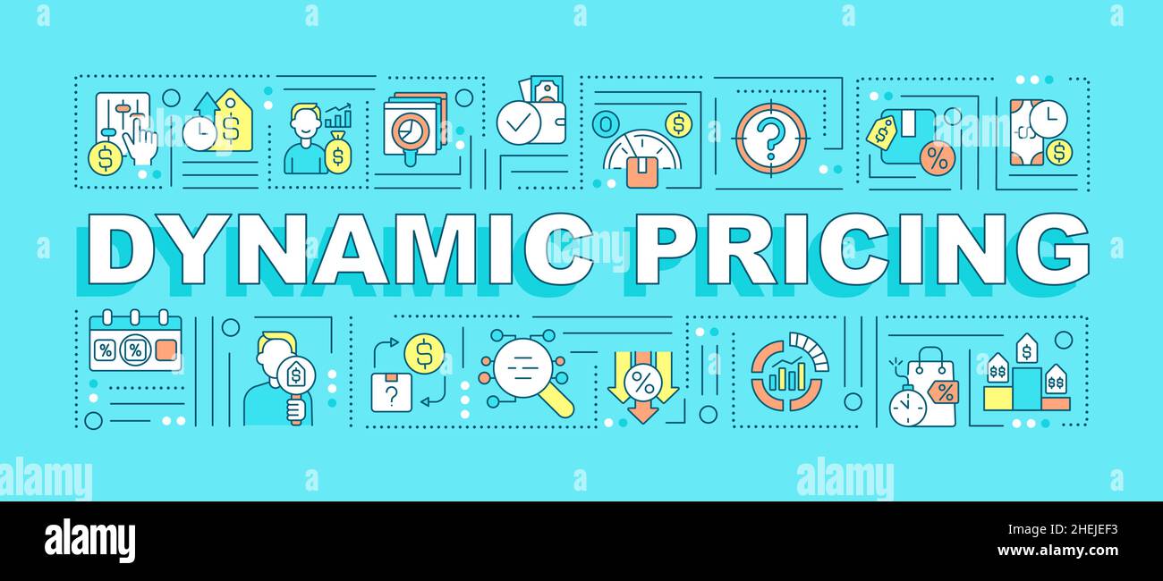 Dynamic pricing word Stock Vector Images - Alamy