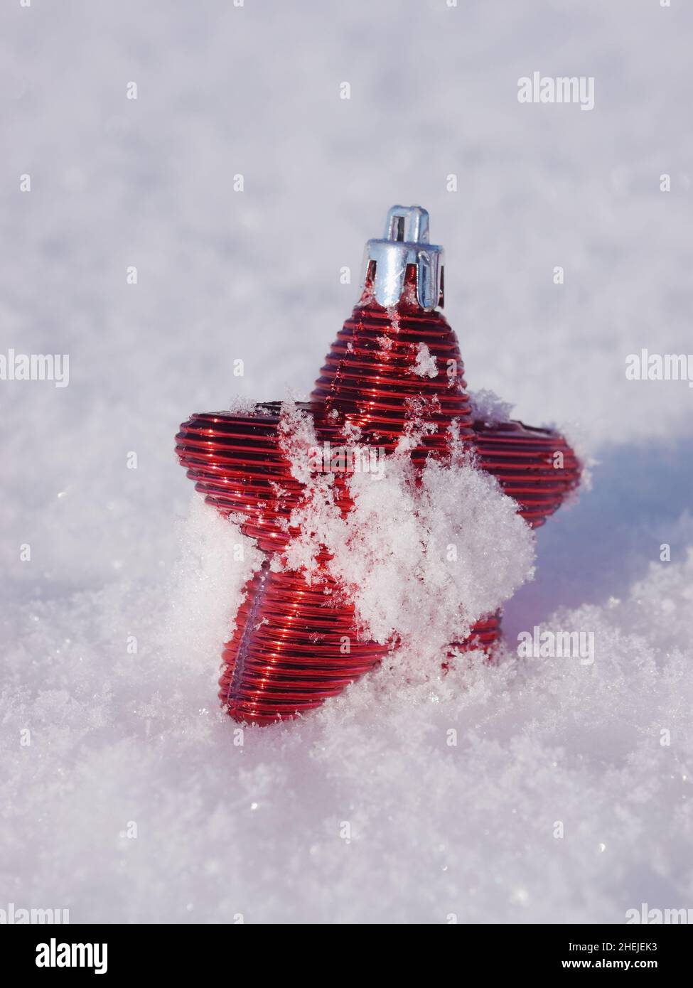 Christmas star winter Stock Photo - Alamy
