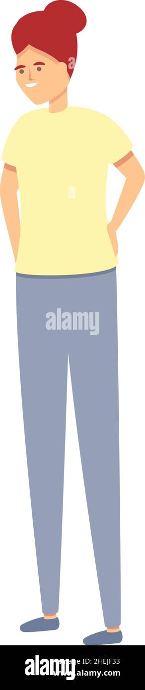 Strict mom icon cartoon vector. Sad woman. Angry parent Stock Vector ...