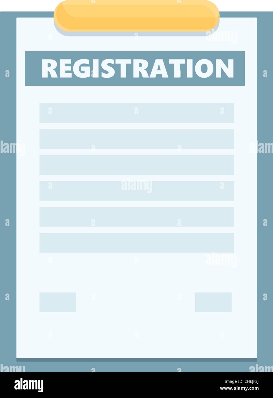 Registration data icon cartoon vector. User form. Web people Stock ...