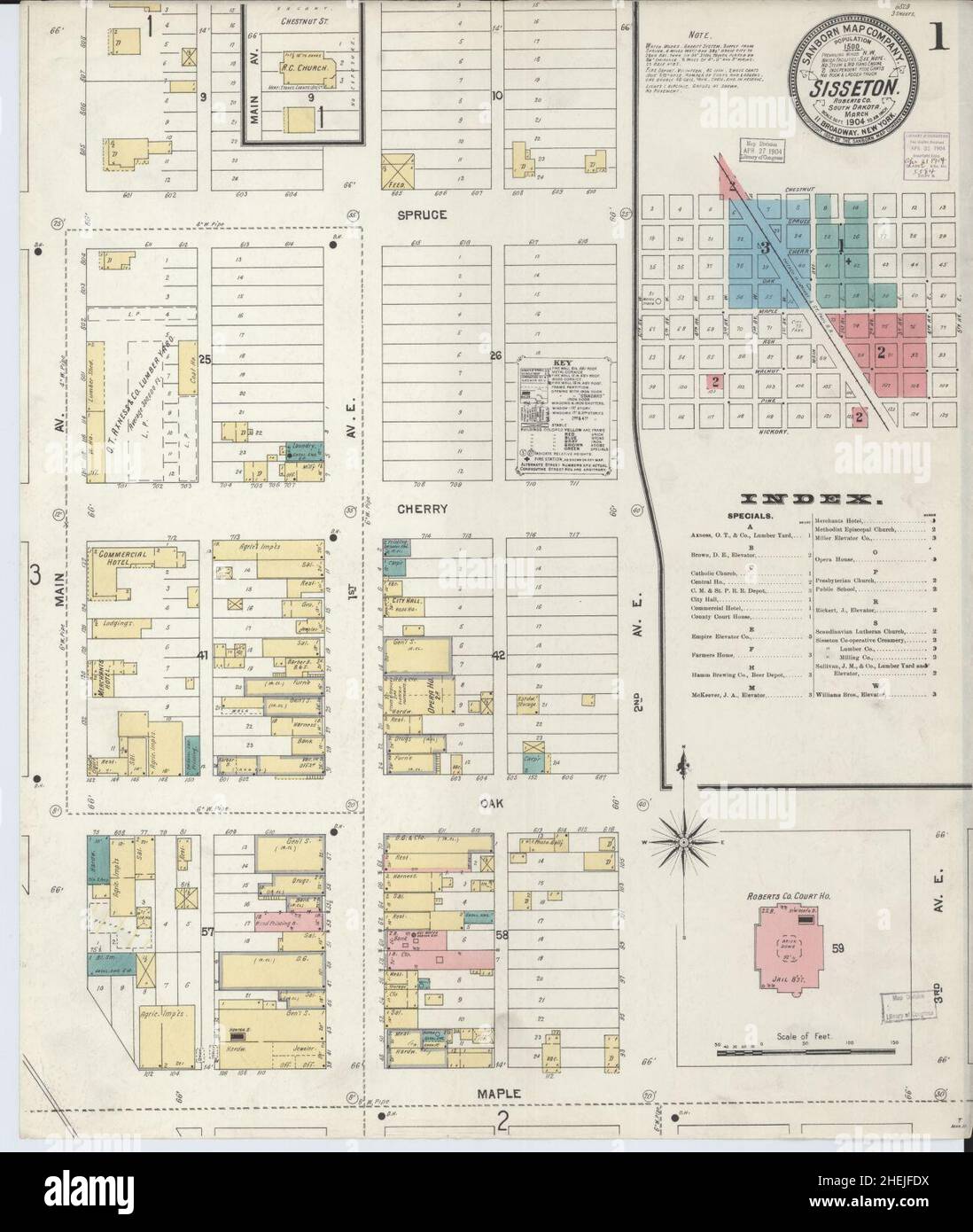 Map of sisseton hi-res stock photography and images - Alamy