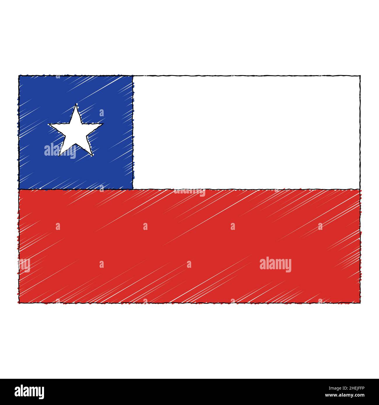 Chile hand drawn cartoon Stock Vector Images - Alamy