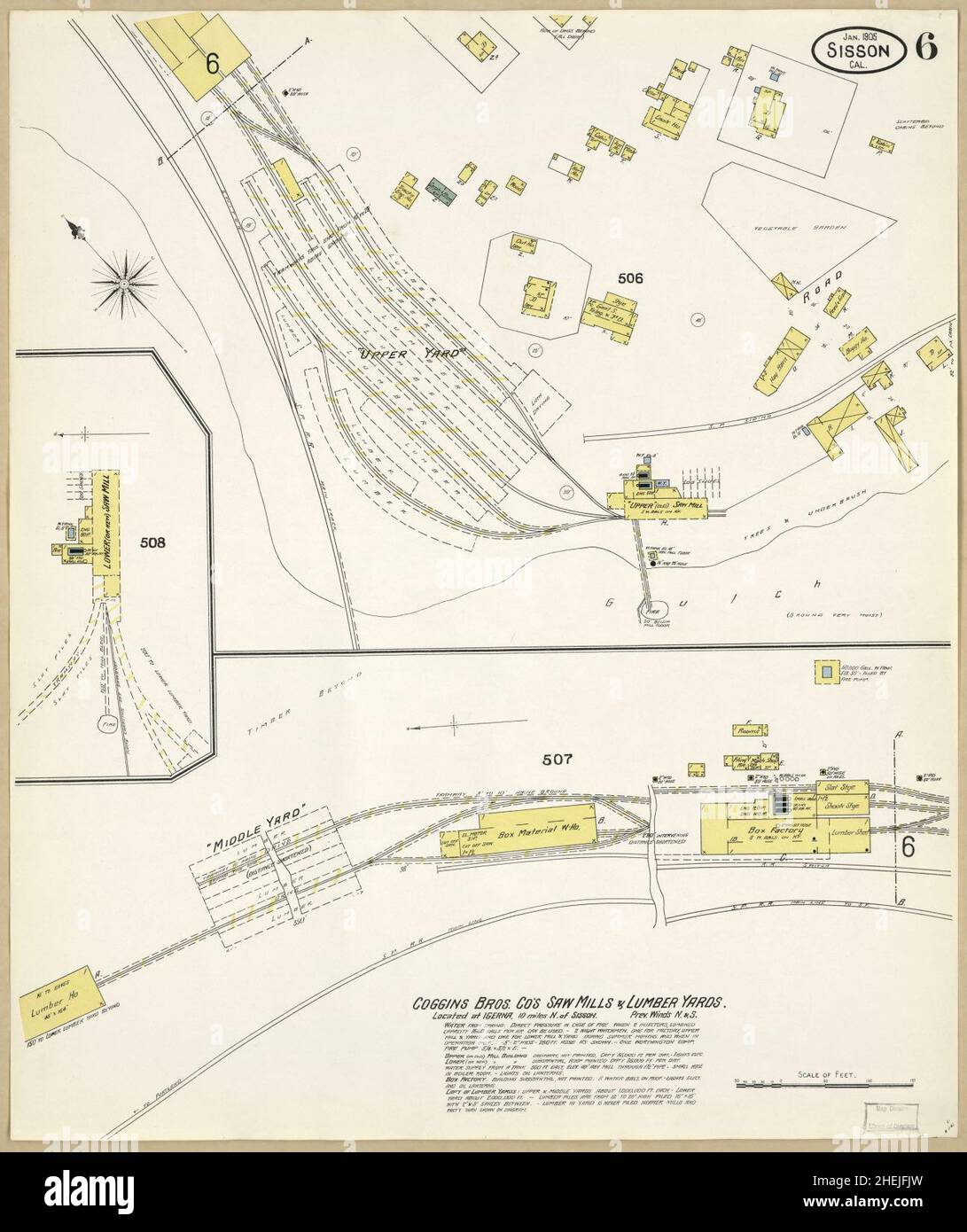 Sanborn Fire Insurance Map from Sisson, Siskiyou County, California ...