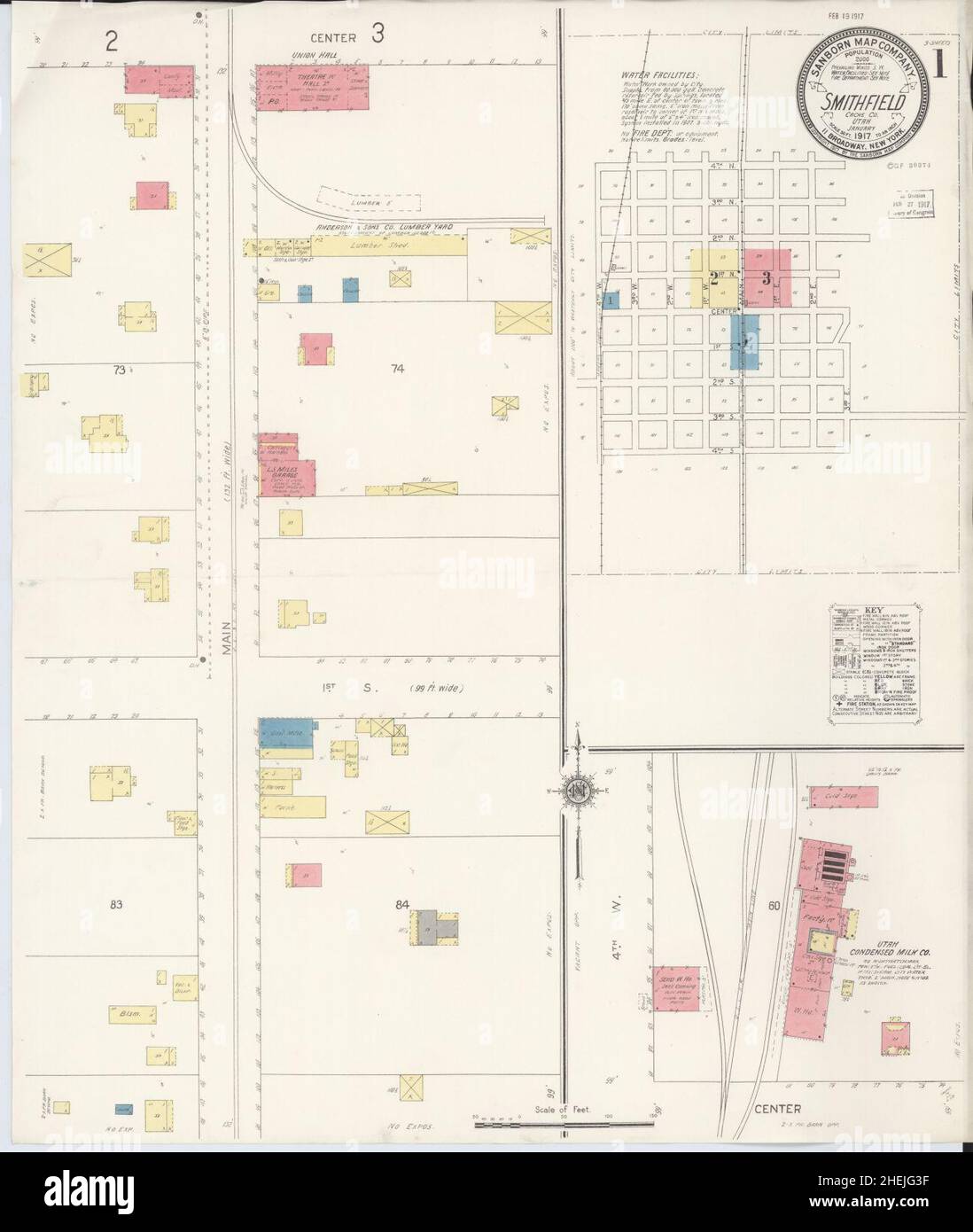 Smithfield map hi-res stock photography and images - Alamy