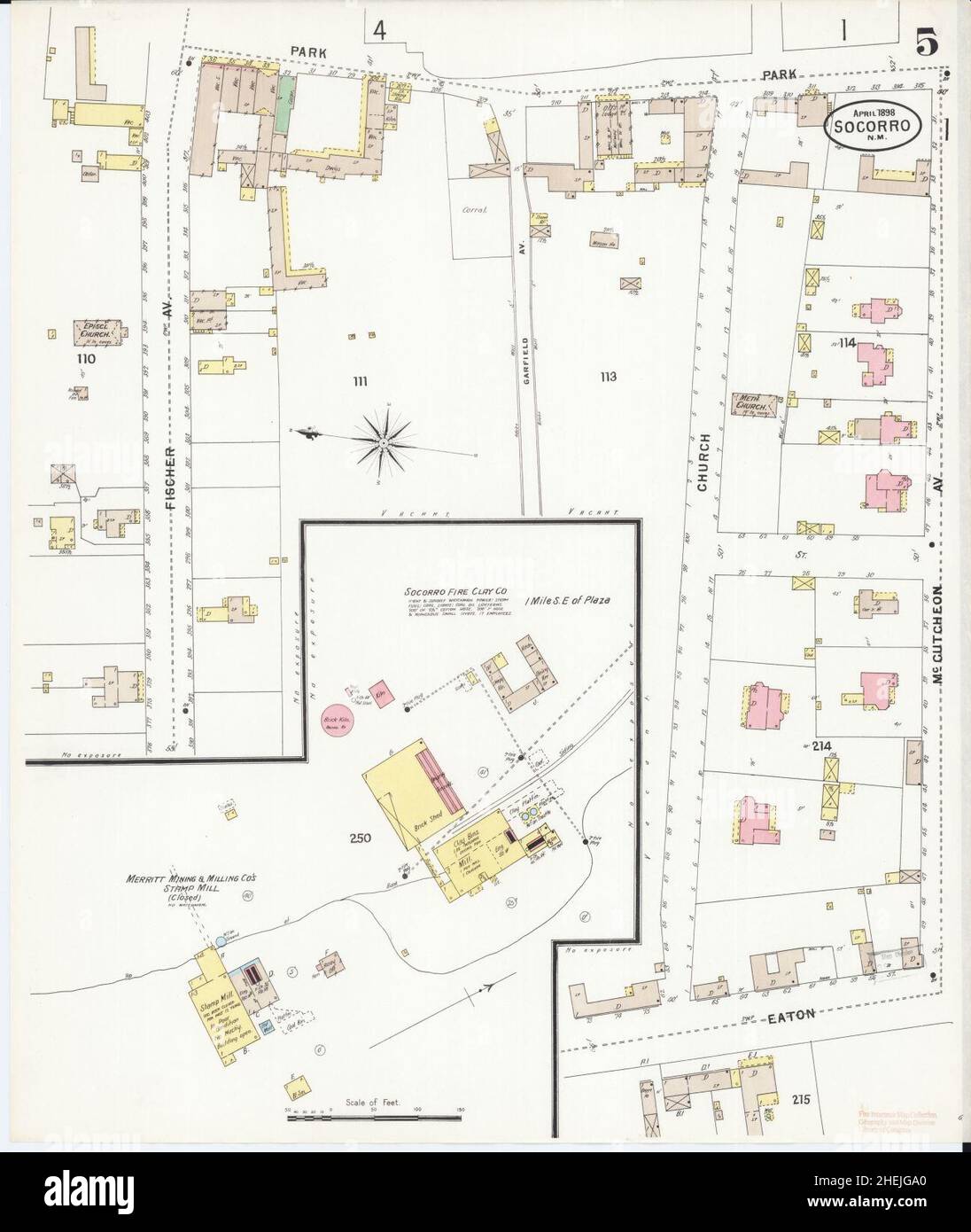 Socorro map hi-res stock photography and images - Alamy