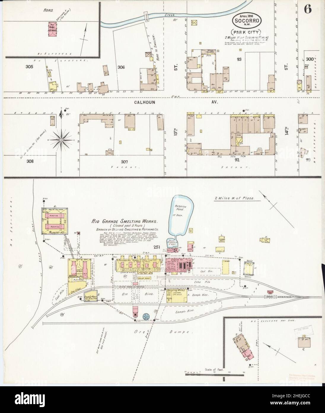 Socorro map hi-res stock photography and images - Alamy