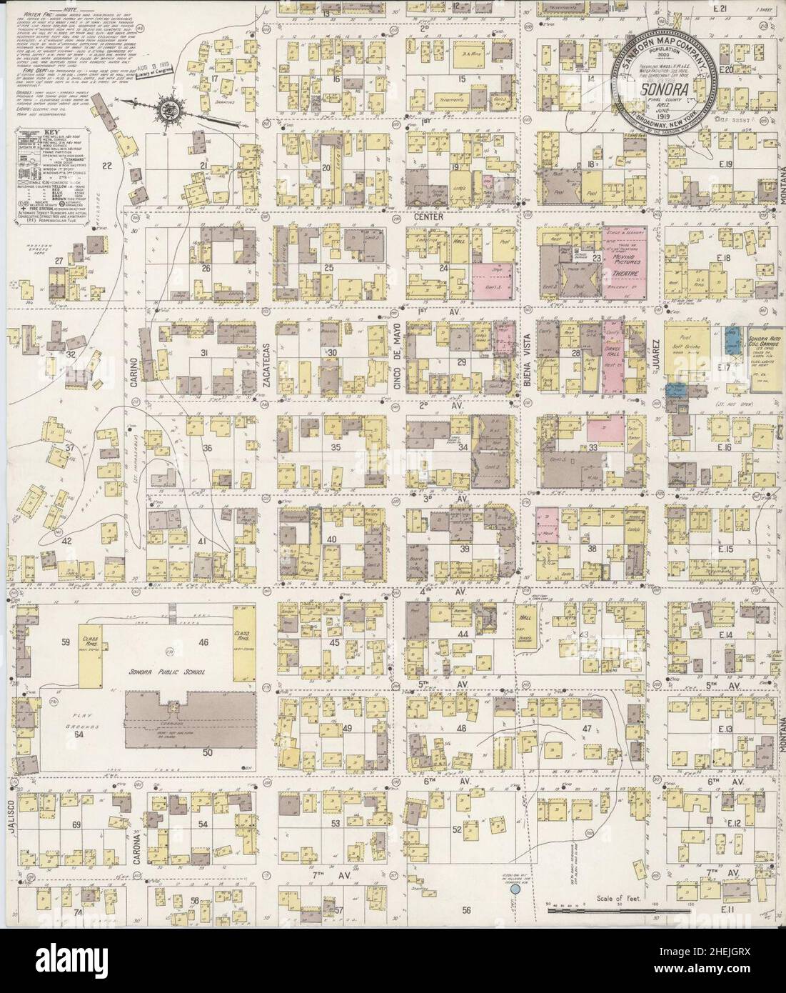 Pinal county map hi-res stock photography and images - Alamy
