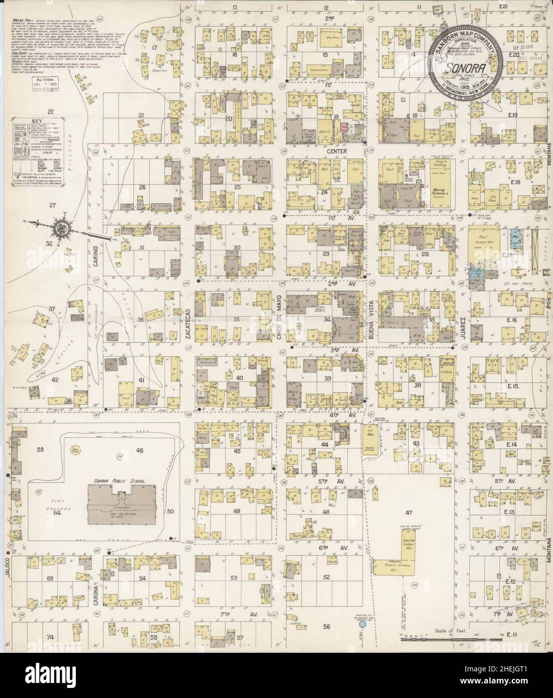 Pinal county map hi-res stock photography and images - Alamy