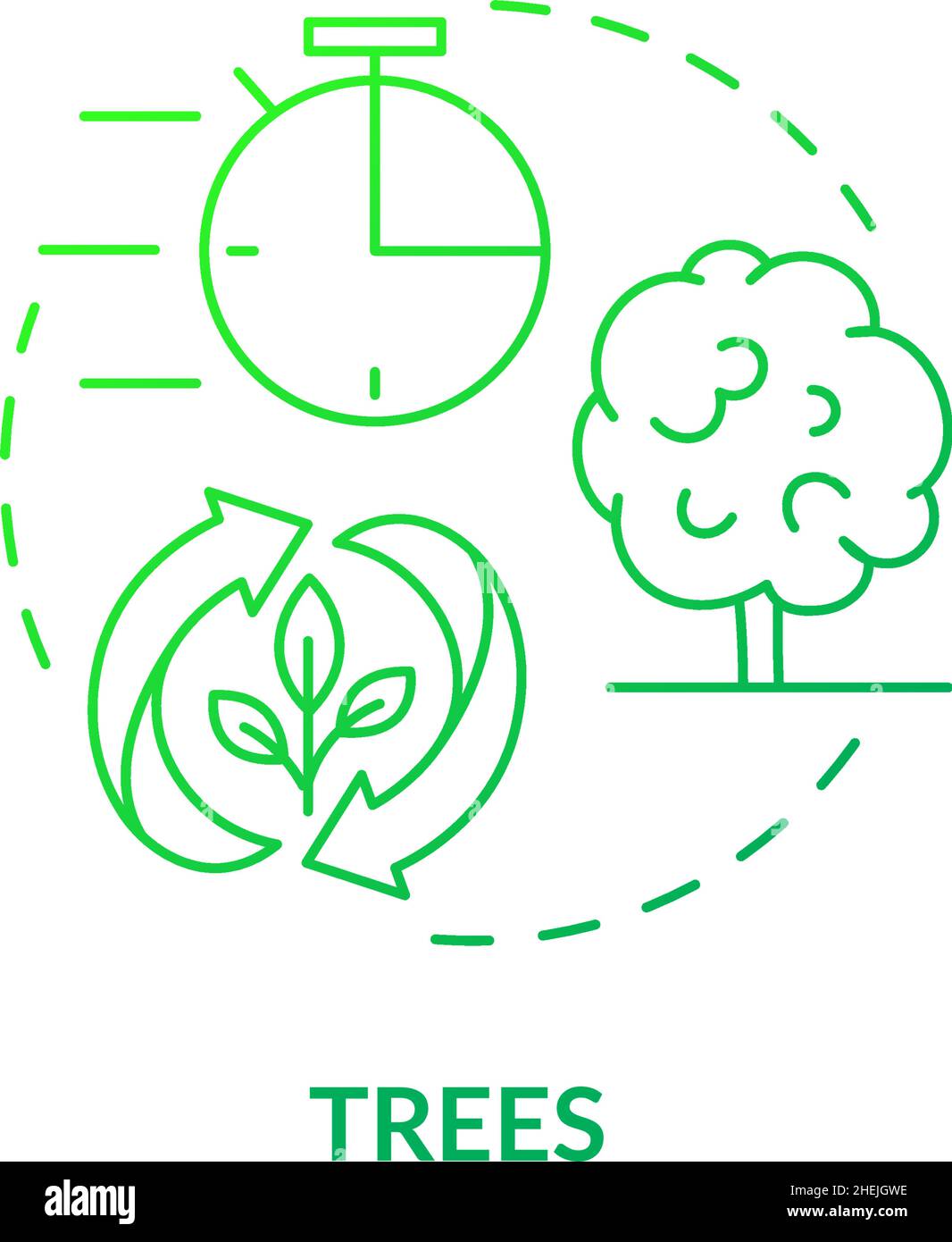 Bioenergy forest Stock Vector Images - Alamy