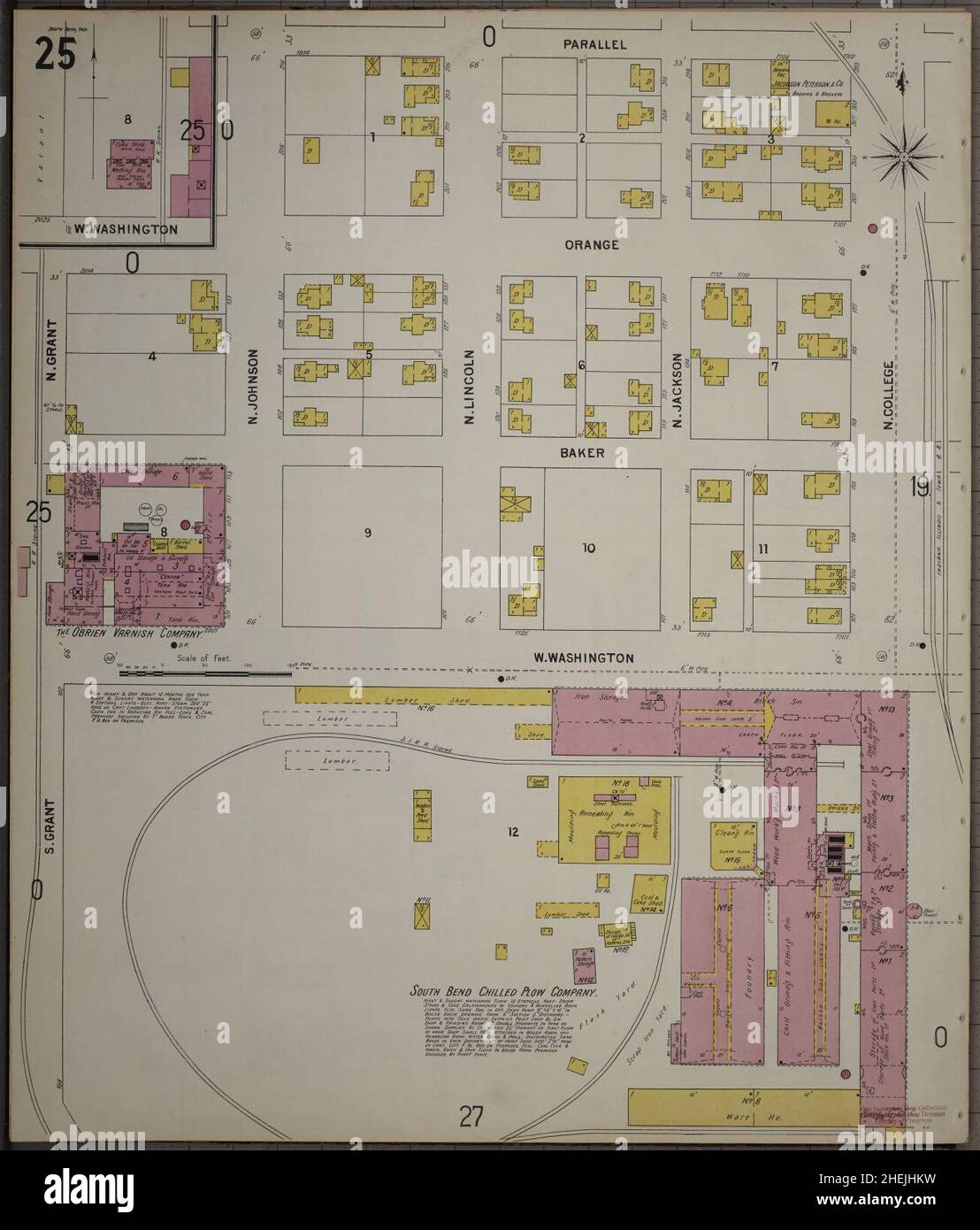 Saint joseph indiana map hi-res stock photography and images - Alamy