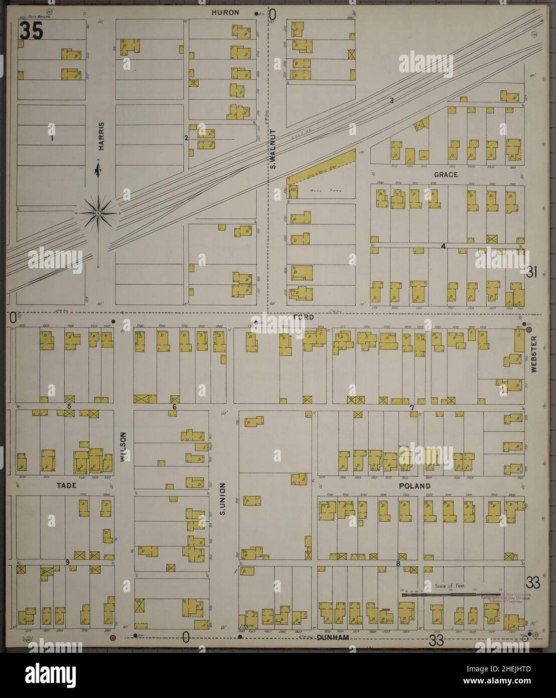 Saint joseph indiana map hi-res stock photography and images - Alamy