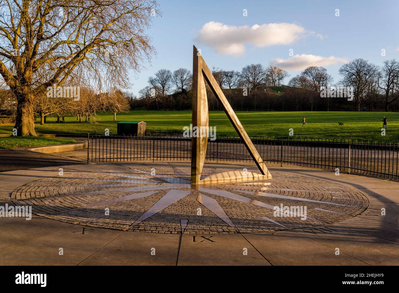 Millennium Sundial, Greenwich Park, London, England, UK Stock Photo - Alamy