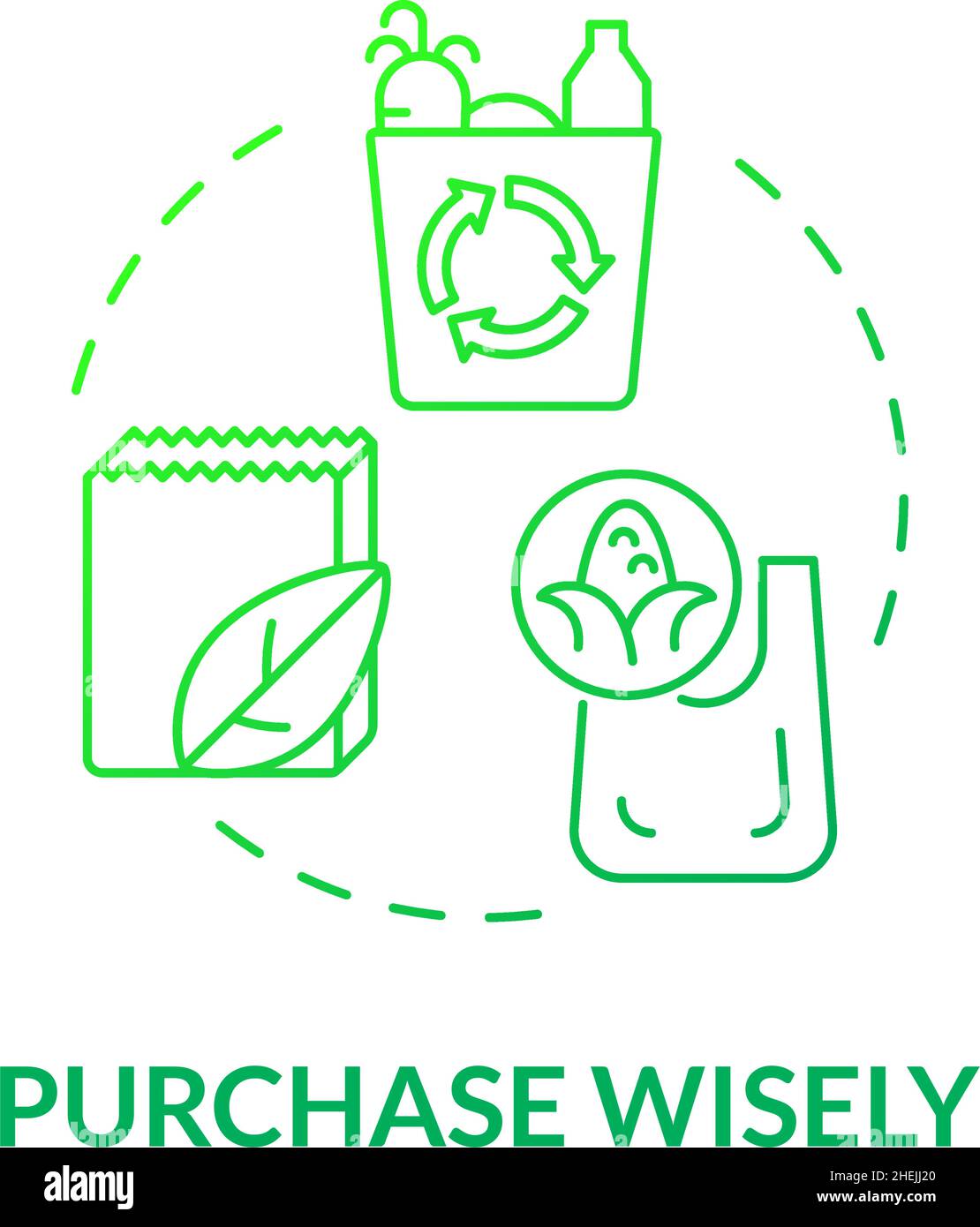Shopping wisely Stock Vector Images - Alamy
