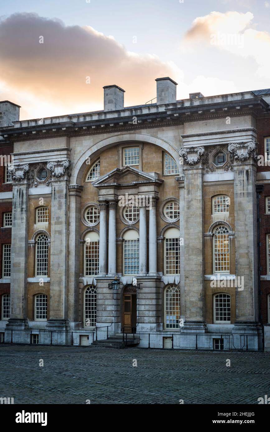 King William Court in The Old Royal Naval College - the architectural ...