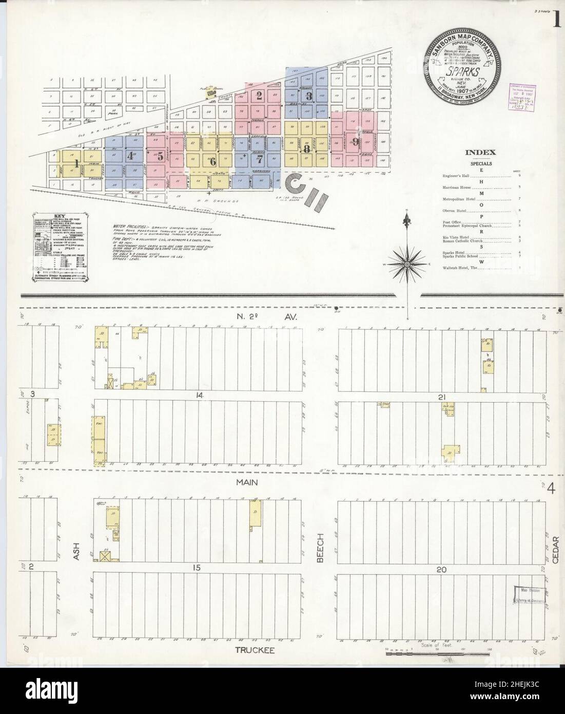 Washoe county map hi-res stock photography and images - Alamy
