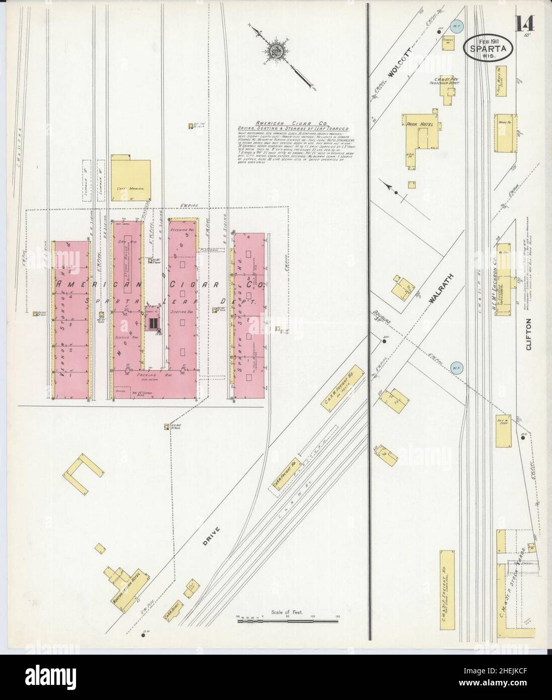 Sparta wisconsin map hi-res stock photography and images - Alamy