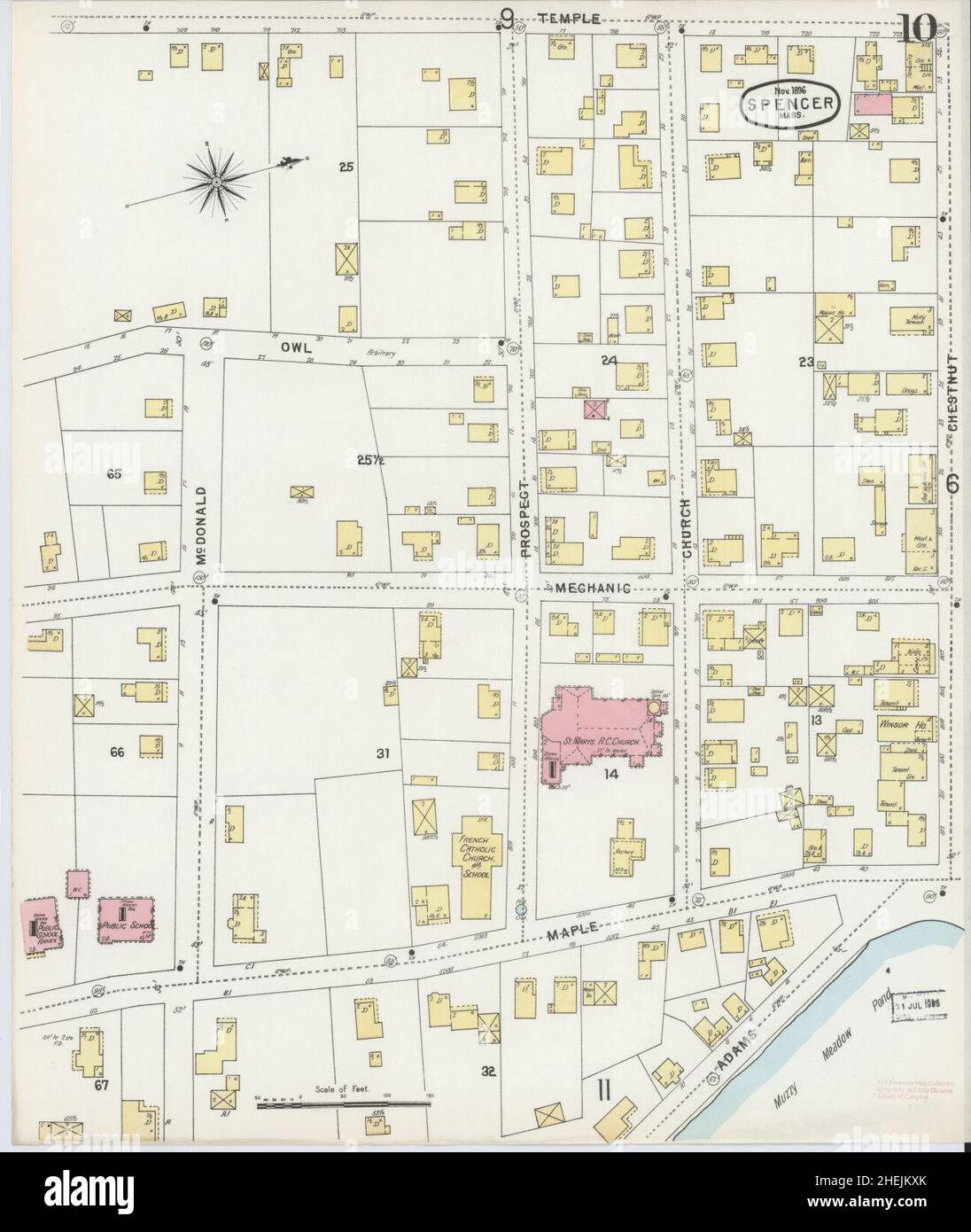 Spencer massachusetts map hi-res stock photography and images - Alamy