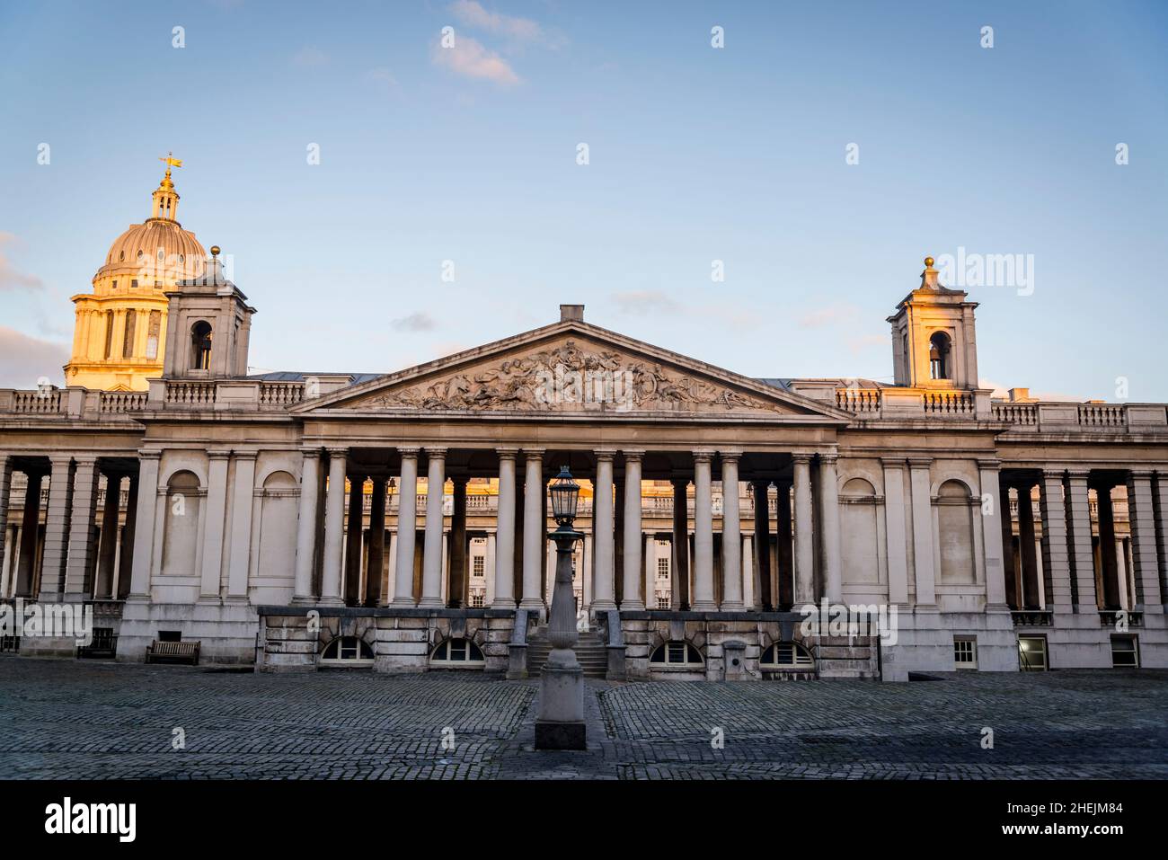 King William Court in The Old Royal Naval College - the architectural ...