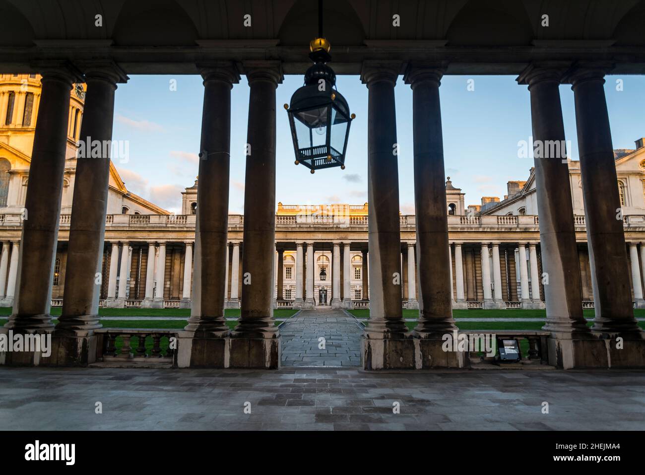 King William Court in The Old Royal Naval College - the architectural ...