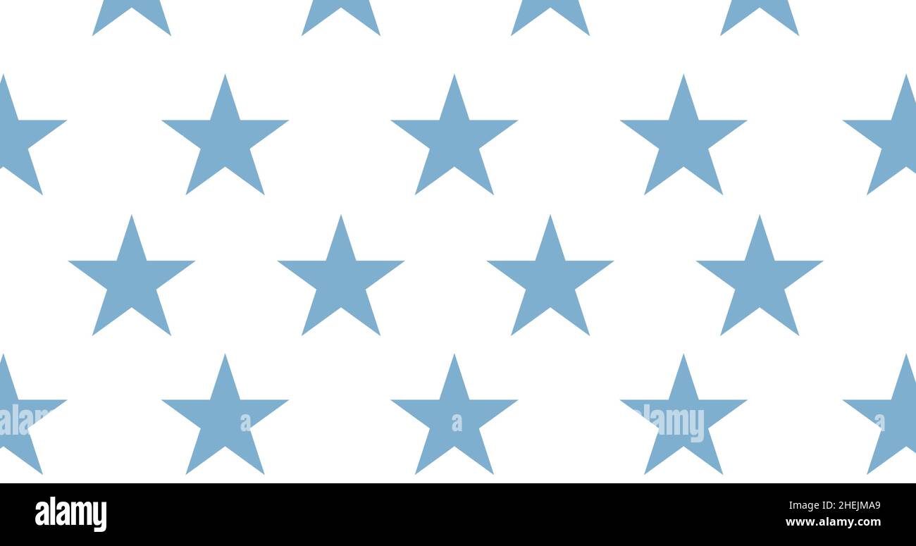 Digital image of american flag design against multiple blue stars n ...