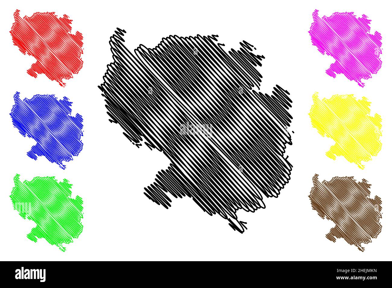 Vidisha district (Madhya Pradesh State, Bhopal division, Republic of ...