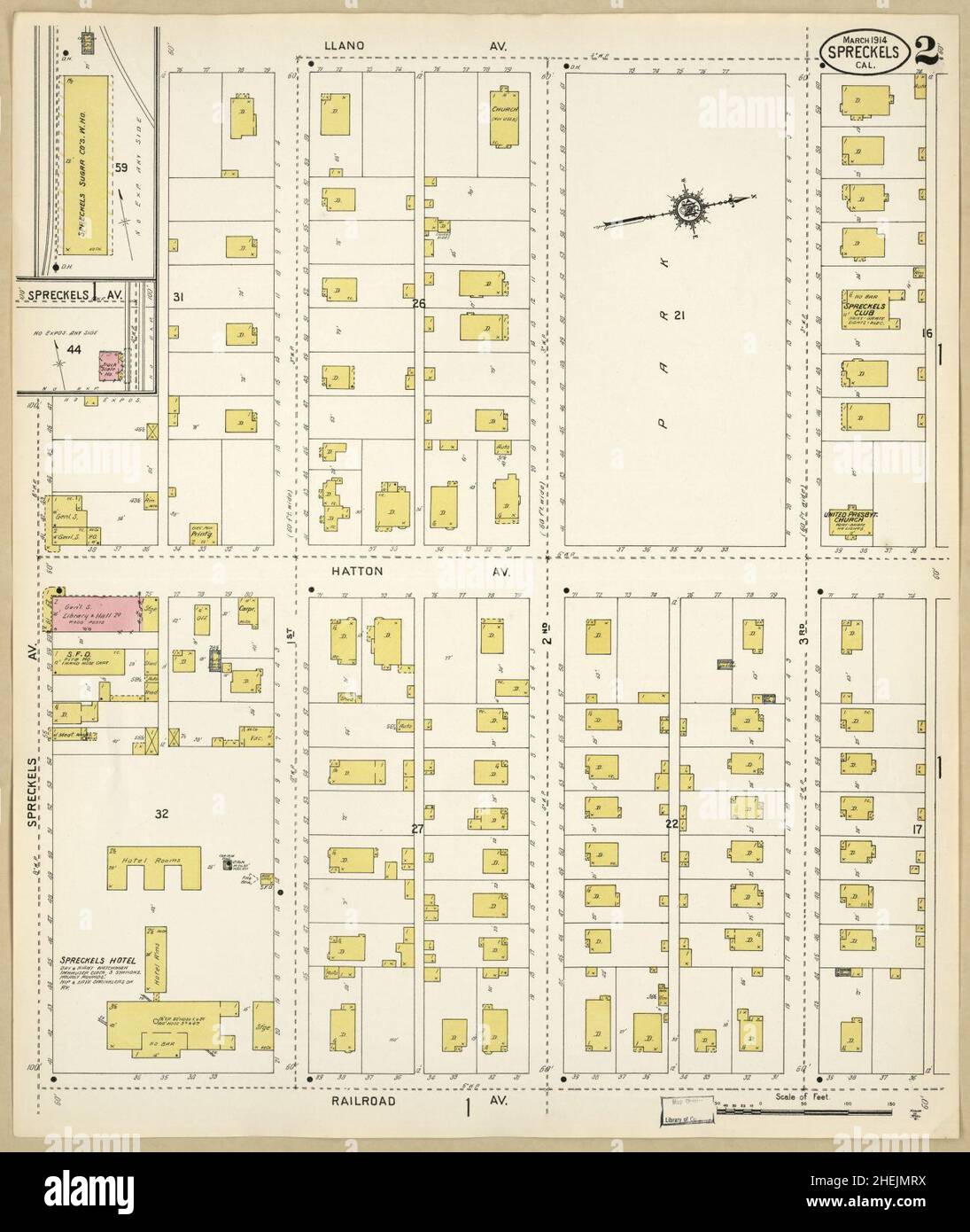Sanborn Fire Insurance Map from Spreckels, Monterey County, California ...