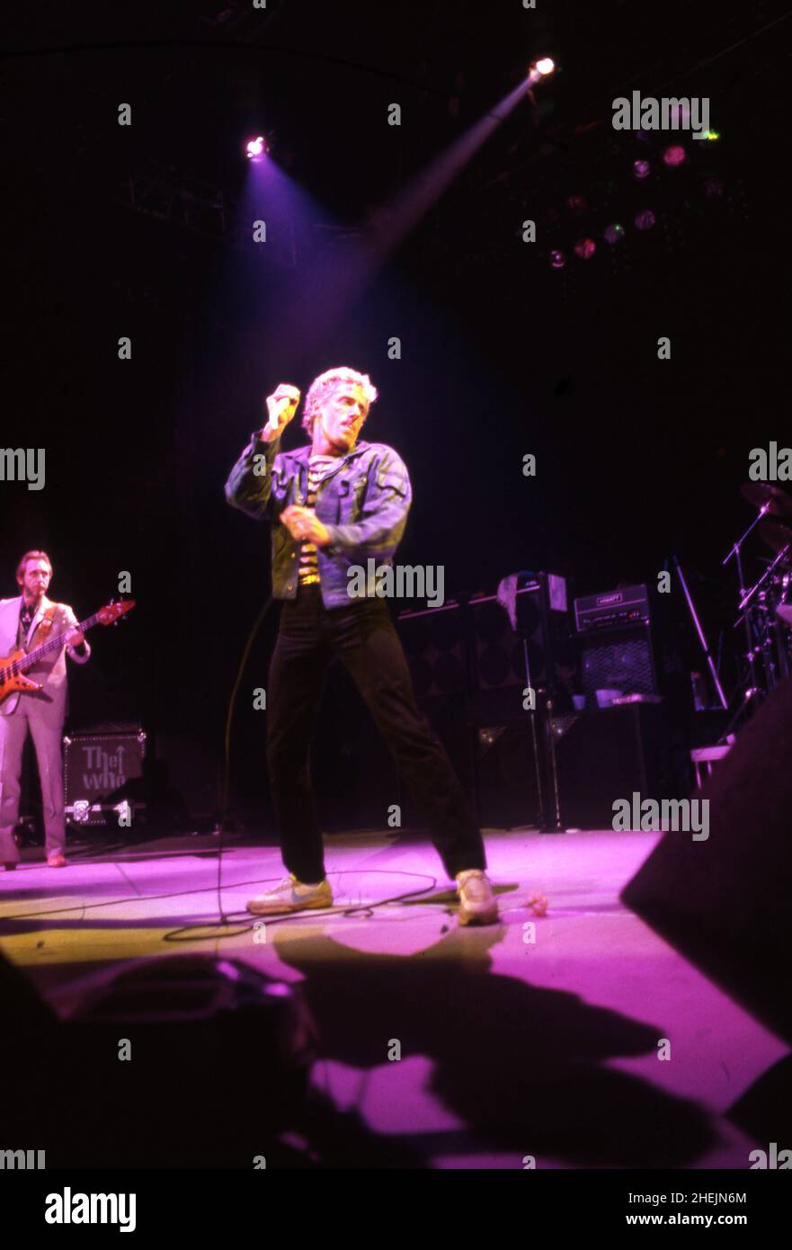 The who in concert 1982 hi-res stock photography and images - Alamy