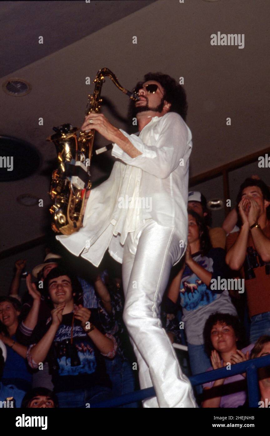 Detroit MI 1977: Bob Seger and the Silver Bullet Band perform in ...