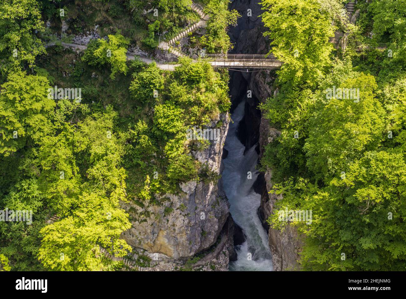 Deep gorge near Skocjan Caves, Slovenia Stock Photo - Alamy