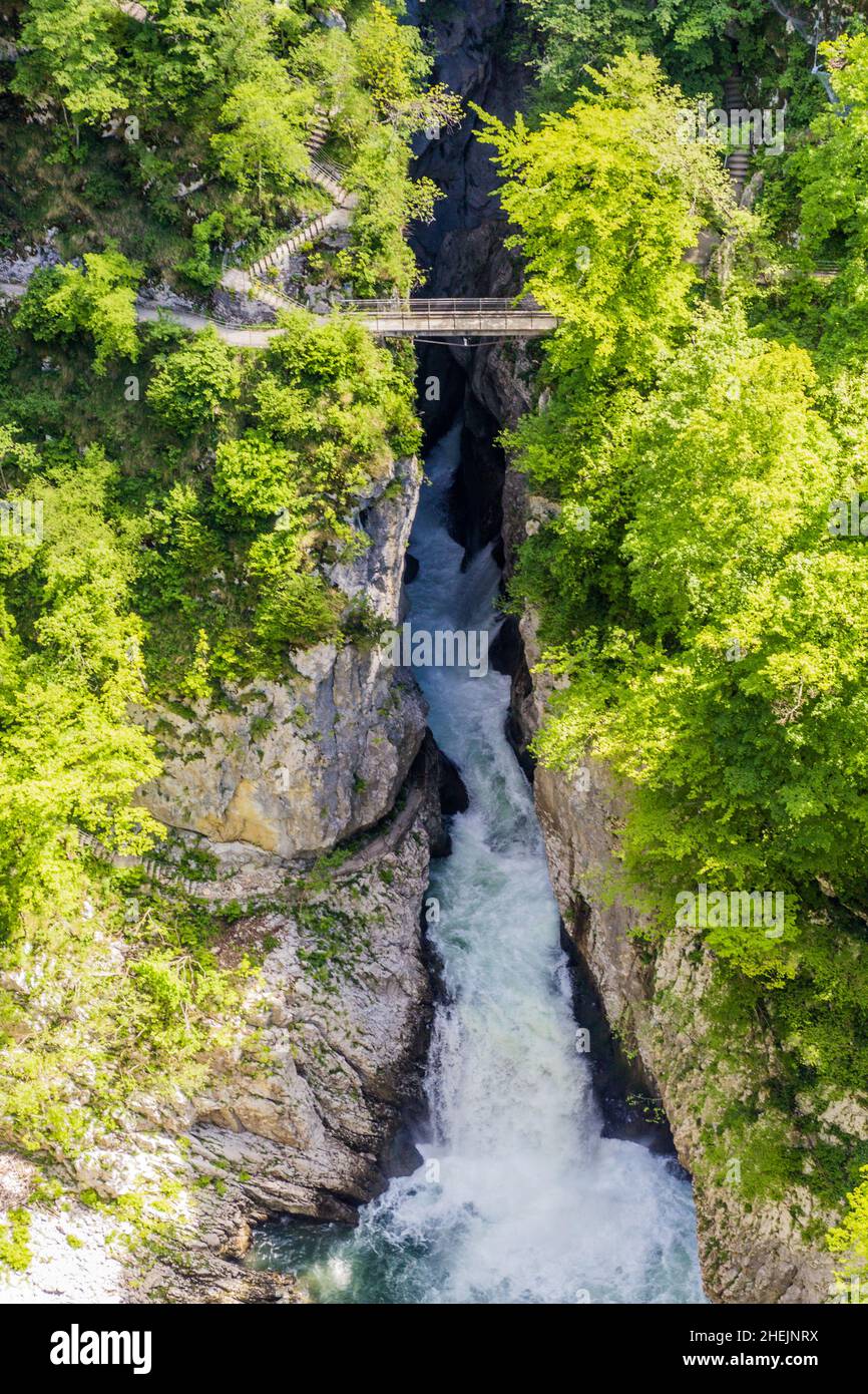 Deep gorge near Skocjan Caves, Slovenia Stock Photo - Alamy