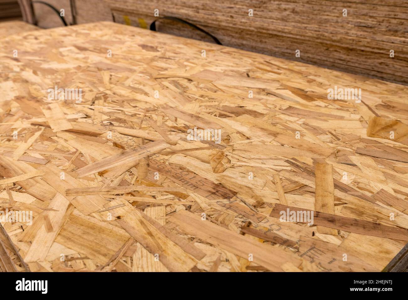 A stack of fiberboard in a store Stock Photo - Alamy
