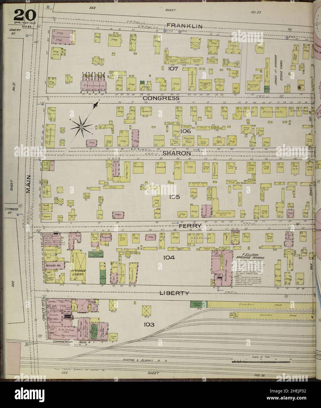 Hampden county map hi-res stock photography and images - Alamy