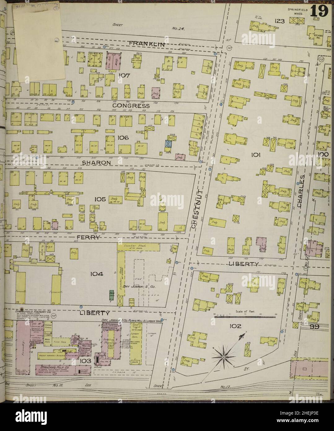 Hampden map hi-res stock photography and images - Alamy