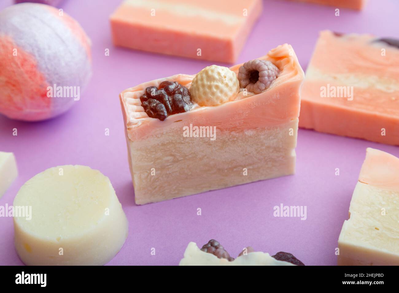 Handmade soap block hi-res stock photography and images - Alamy