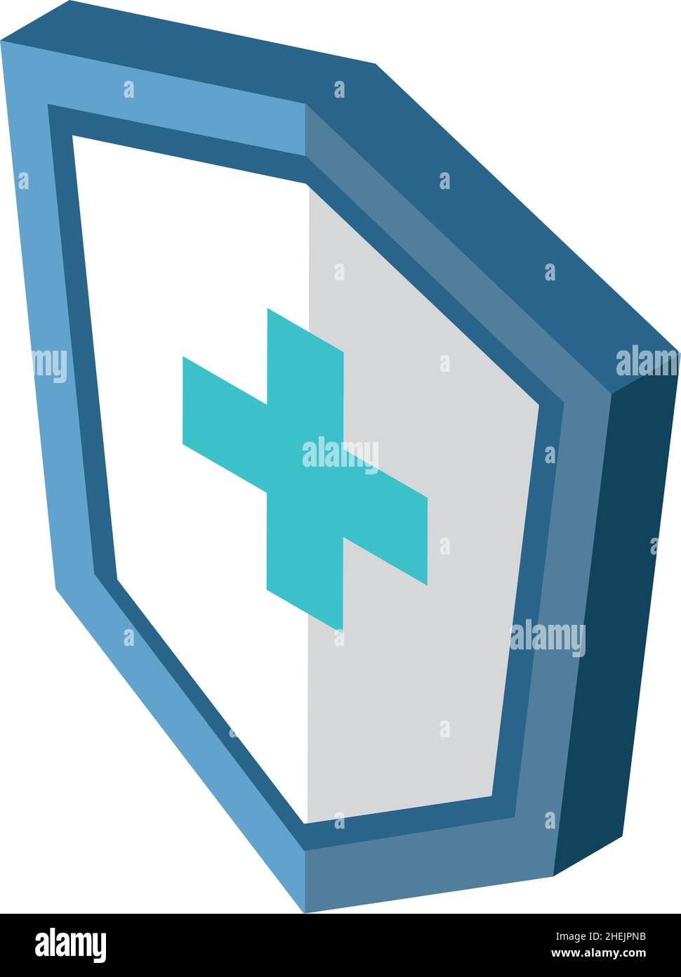 medical shield cross Stock Vector Image & Art - Alamy