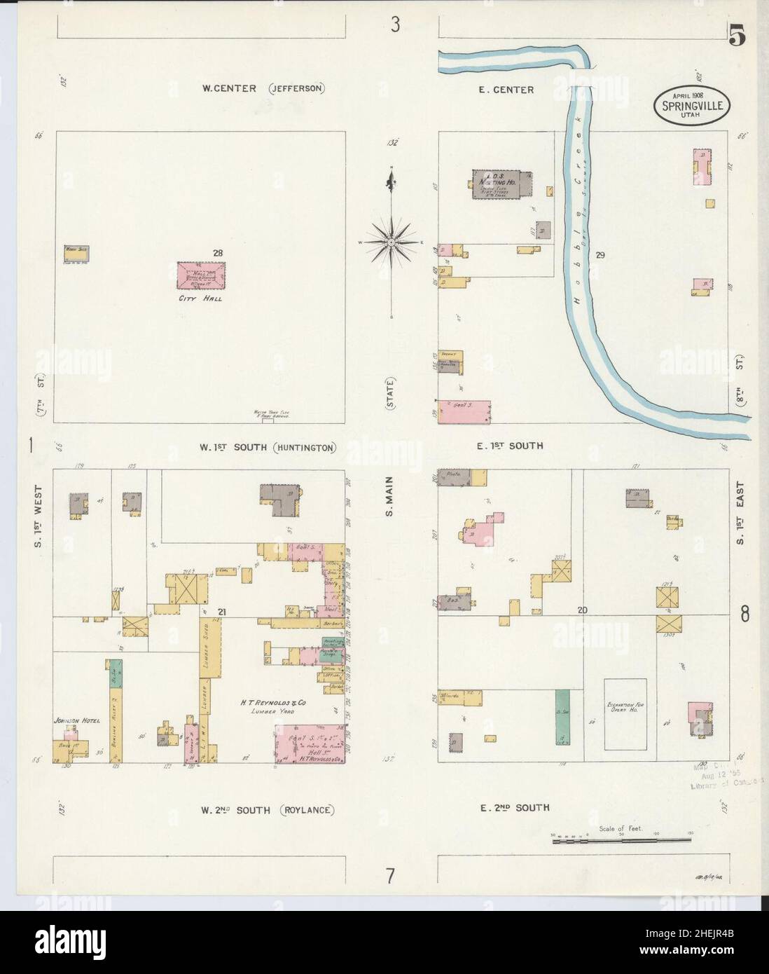 Springville map hi-res stock photography and images - Alamy